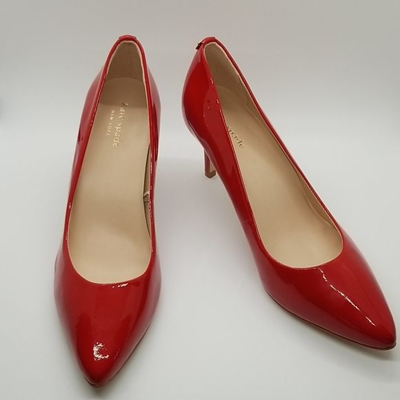 kate spade | Shoes | New Kate Spade Vida Red Pumps | Poshmark